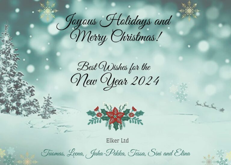 Seasonal Greetings - Elker